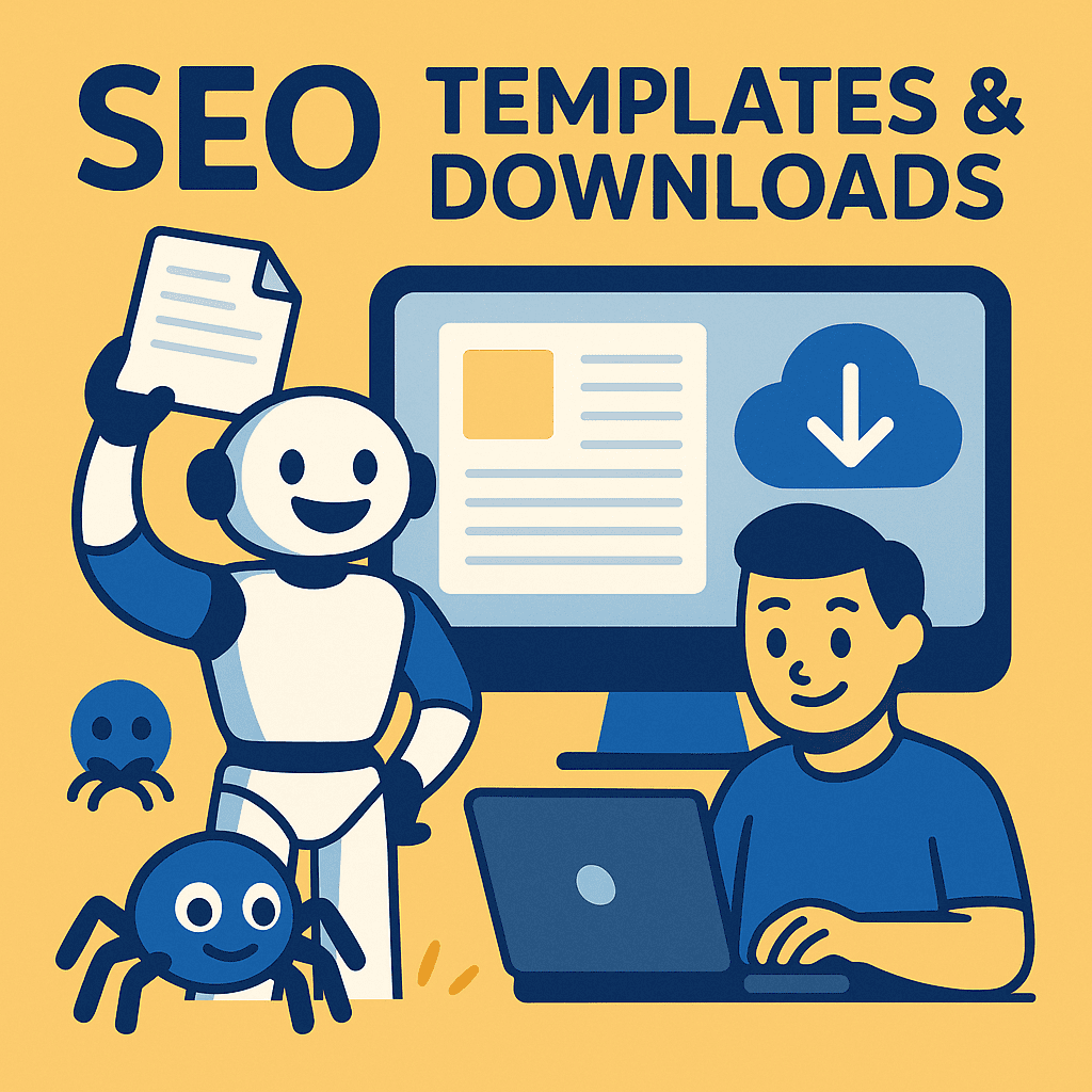 SEO Templates & Downloads: Productivity with Ready-to-Use Tools